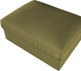 Potah na podnožku Kivik barva zelená látka pletený vzor