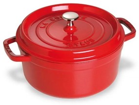 Hrnec STAUB  kulatý 26 cm červený 5,2l