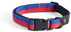 HAY Obojek pro psa Dogs Collar Flat S/M, red/blue