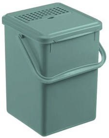Kompostovací kbelík 9 l s uhlíkovým filtrem, pastelová zelená