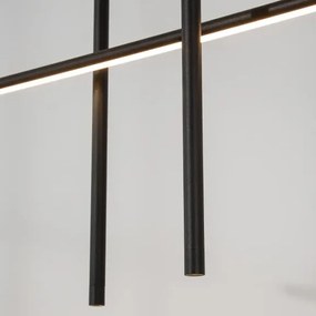 LED lustr Elettra 110 černé