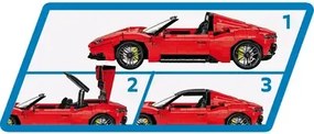 COBI 24352 Maserati MC 20 Cielo červená / Stavebnice / 2115 kostek / 1