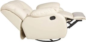 Casarredo - Komfort nábytek Relaxační polohovací křeslo RONALD PLUS kůže | potah: Kůže S-34