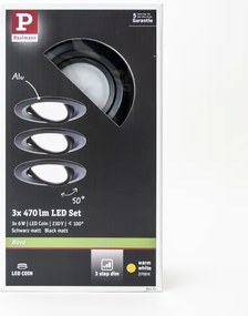 Paulmann 94472 - SADA 3xLED/6W IP23 Stmívatelné koupelnové svítidlo NOVA 230V