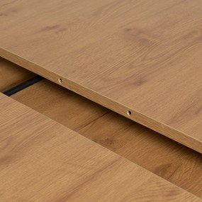 Kulatý rozkládací jídelní stůl s přídavnou deskou ø 120 cm Rocía – Ixia