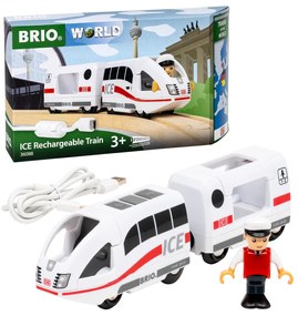Brio - InterCity Express - vlaková souprava s dobíjecí bateriií pře USB kabel