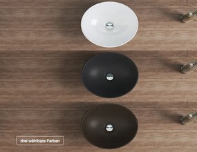 design keramické umyvadlo COLOSUM G205 - 40cm Barva: kávová hnědá