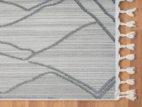 My Flair, Běhoun Moroccan Magic CA40047 weiß, 80x250, černobílá, ložnice