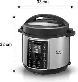 TESCOMA Elektrický tlakový hrnec PRESIDENT 5,5 l, multifunkční
