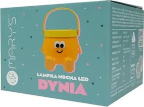 Mary's LED noční lampička a stojánek na pastelky 2v1 - dýně