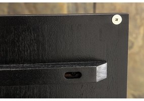 Massive home | Závěsný televizní stolek MOUNTAIN SOUL BLACK 160 CM masiv akácie