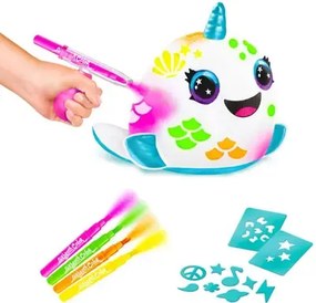 EPEE Kreativní sada Airbrush Neon Squish Pals / 3 druhy: koala, jednor