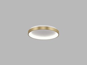 Led2 Stropní LED svítidlo BELLA SLIM ø 48 cm Barva: Zlatá, Teplota světla: 3000K/4000K, Stmívání, řízení: DALI/PUSH