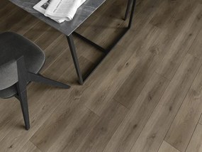 Mexen Perry vinylové panely 1240 x 182 mm SPC 6,5 mm, podložka IXPE 1,5 mm, 4 V-drážka, Dub - F1021-1240-182-505-4V1-01