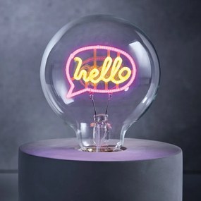 Butlers BRIGHT LIGHT LED Žárovka "Hello"