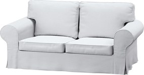 Potah na pohovku IKEA Ektorp 2-místná rozkládací  NOVÝ MODEL 2012 barva bílá látka pletený vzor