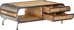 Konferenční stolek 100 x 50 x 35 cm masivní mangovníkové dřevo 247804
