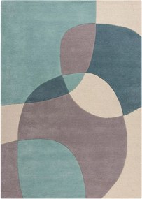 Kusový koberec Radiance Glow Blue, 160x230, modrá, obývacia izba, Flair Rugs