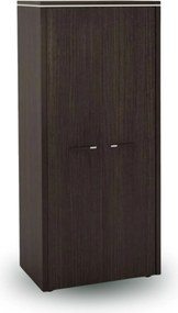 Vysoká skříň s obložením TopOffice 13, wenge