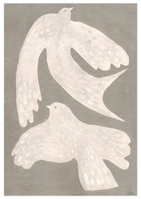 Plakát 30x40 cm Two Birds – Clara Schicketanz – The Poster Club