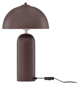 Stolní lampa Corello, hnědá