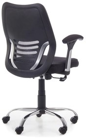Kancelářská židle Santos, černá / modrá