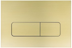 Deante splachovací tlačítko pro WC zlatá CST_R51P