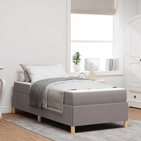 Rám postele Taupe 90 x 200 cm textil 3398910