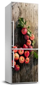 Wallmuralia Nálepka na ledničku fototapeta Jablka na stole 60x180 cm