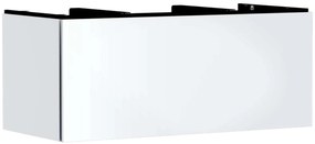 Hansgrohe Xilesa E - Umyvadlová skříňka, 50x118x55 cm, 1 zásuvka, matná bílá 54267700