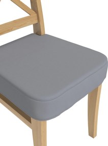 Sedák na židli IKEA Ingolf barva šedá