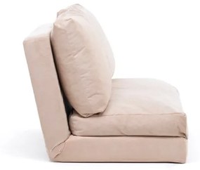 Designová rozkládací pohovka Wandella 120 cm krémová