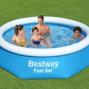 Bestway Nafukovací bazén Fast Set kulatý 244 x 66 cm 57265 [3202657]