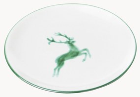 Ručně vyrobený dezertní talíř Cup Grüner Hirsch