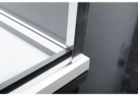 Polysan Easy Line Sprchové dveře posuvné 100cm, čiré sklo, EL1015