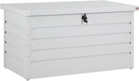 Kovový úložný box METALBOX, 385L, 120×62×63 cm, šedá Gardebruk