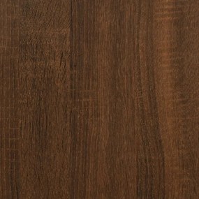 Petromila Knihovna hnědý dub 69,5 x 32,5 x 90 cm kompozitní dřevo