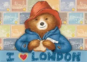 RAVENSBURGER Puzzle Medvídek Paddington / 1000 dílků