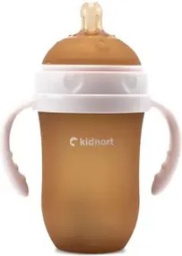Kidnort Eple Kojenecká lahev pro kojené děti 250ml 6m+ béžová