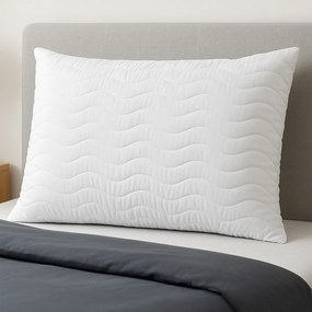 Prošívaný polštář se zipem Komfort Plus 70x90 cm