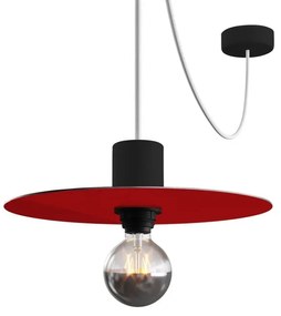 creative cables Mini ellepì 'Solid Color' ploché stínidlo pro závěsné i nástěnné lampy a světelné řetězy, ⌀ 24 cm Barva komponentu: Světle zelená-citrónově žlutá