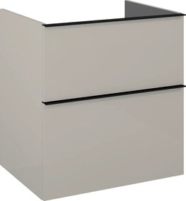 Elita Look, skříňka pro umyvadlo na pultovou desku 60x45x64 cm 2S PDW, béžová matná, ELT-168591
