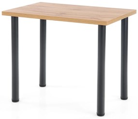 Stůl Modex 2 90 dub wotan / černý Halmar
