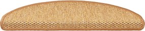 Samolepicí rohože na schody Sisal-Look 30 ks 65x21x4 cm Sisal 3365877