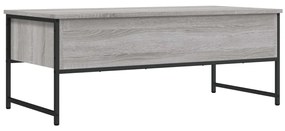 Konferenční stolek šedý sonoma 101x49x39,5 cm kompozitní dřevo - Default Title