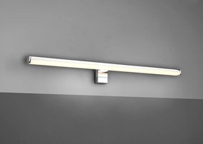 LED nástěnné svítidlo v leskle stříbrné barvě (délka 60 cm) Lino – Trio