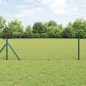 Hexagonální kotvení plotu 50 x 0,6 m Ocel potažená PVC Šedá 3352842