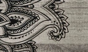 Malvis ® Pětidílný obraz Mandala krajka Velikost: 150x60 cm