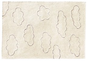 Pratelný koberec cloudio 130 x 90 cm béžový MUZZA