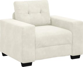 Set pohovek 3 ks Krémová samet 3324647